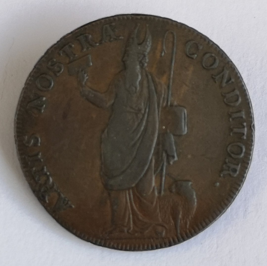 1791 Leeds Halfpenny Token. Leeds Halfpenny. 1791 Leeds Halfpenny Artis ...