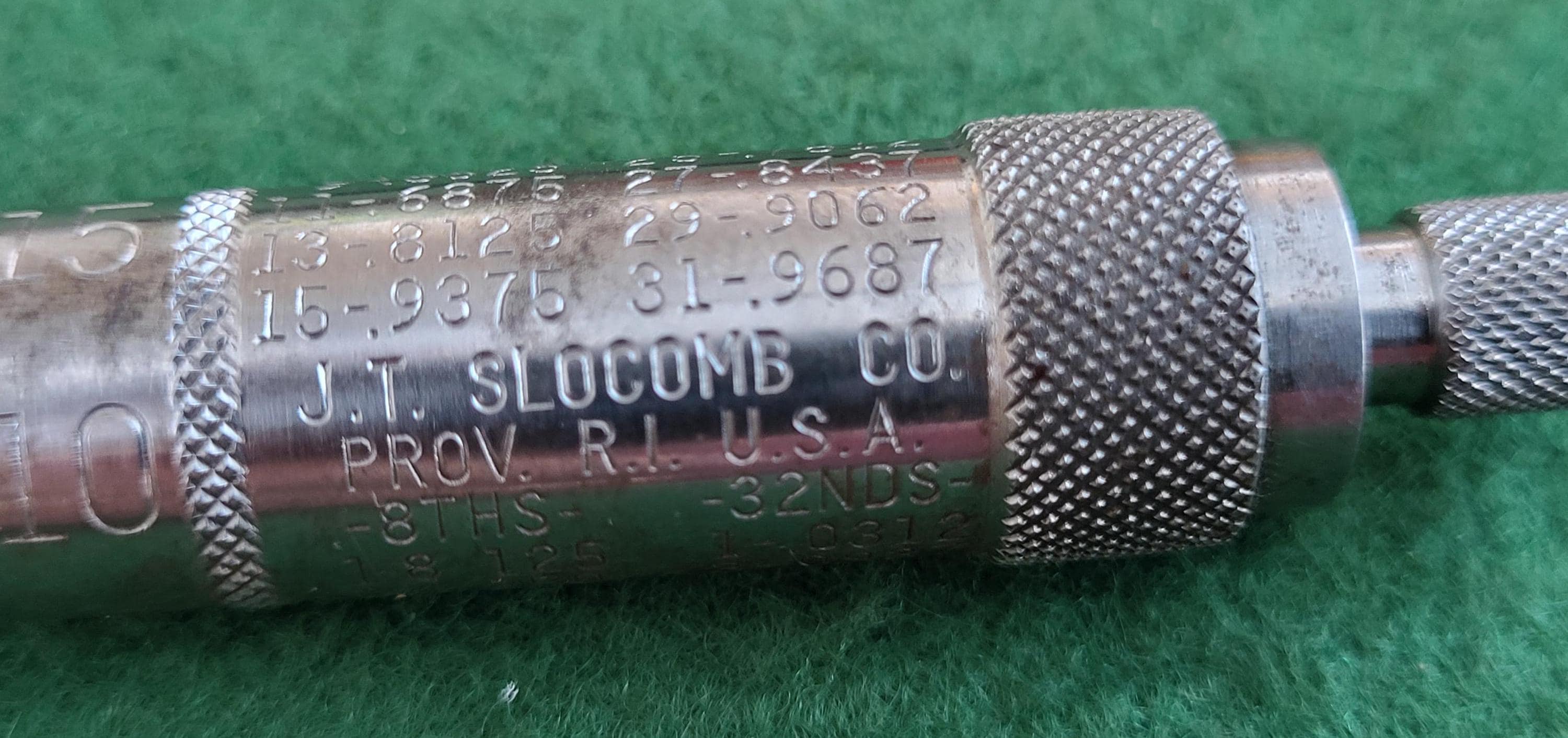 Vintage Slocomb 1 Inch Micrometer. Vintage J.T. Slocomb No 25 ...