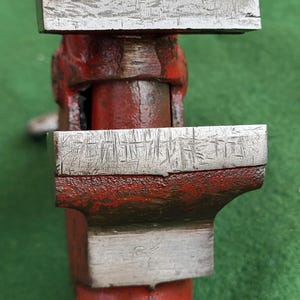 Vintage Small Hobbies Vice. Nice Clean Vintage Small Red 2 Inch Vice ...