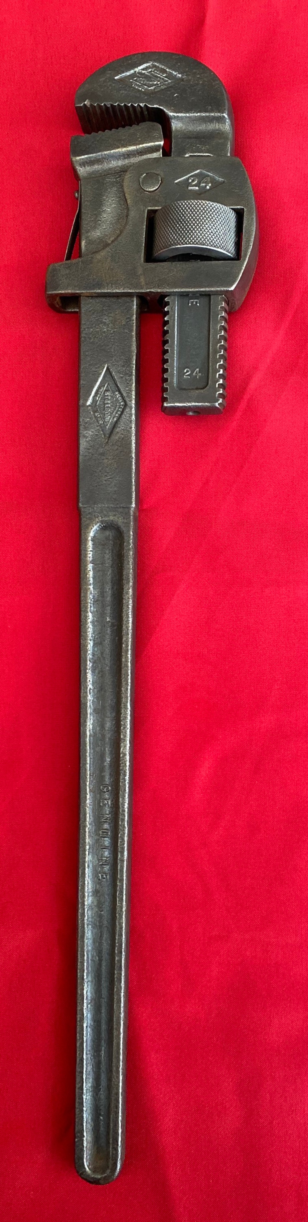 Antique Walworth Genuine Stillson Pipe Wrench. Antique Pipe Wrench 24 ...
