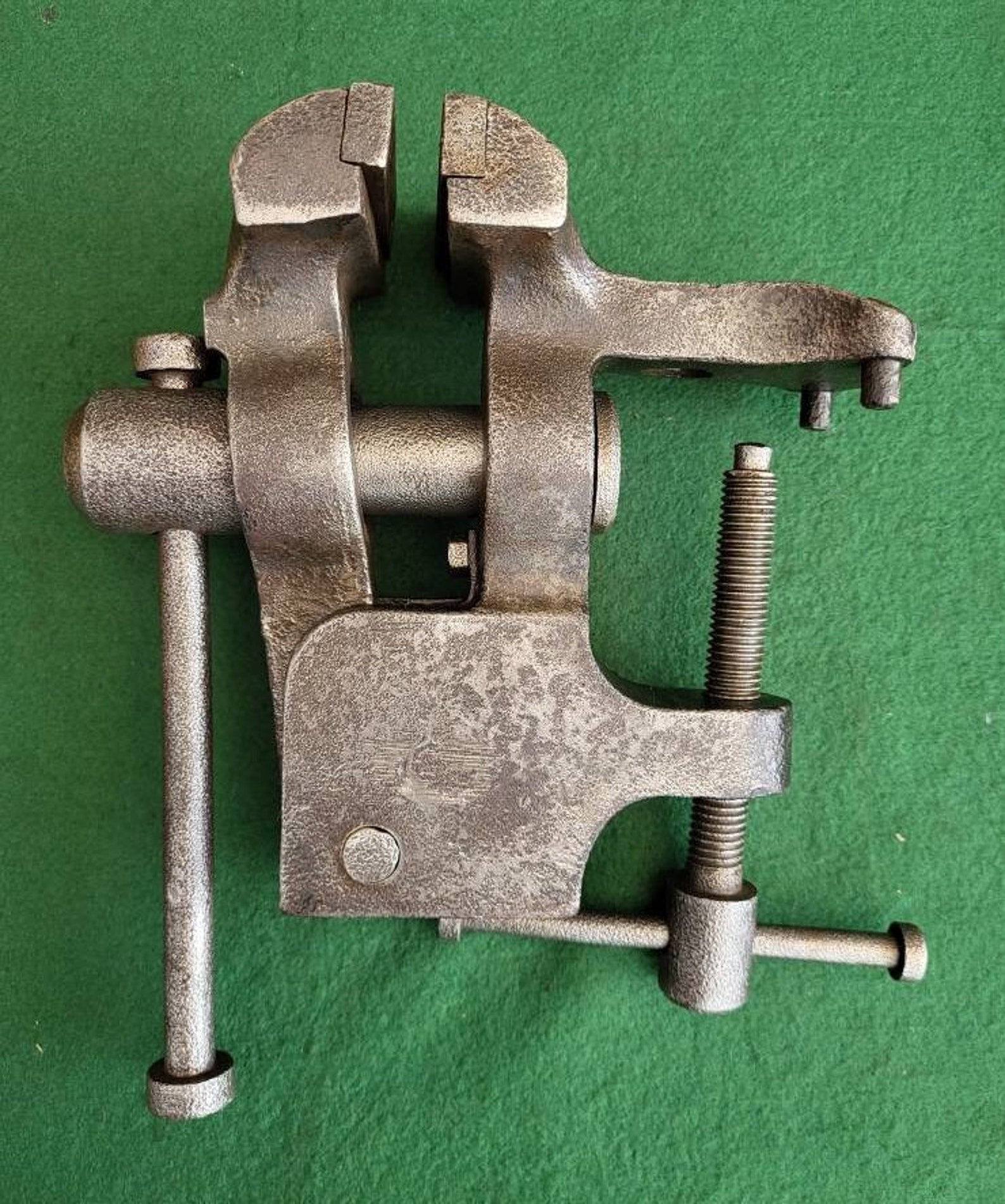 Rare Antique Stubs Bench Vice. Antique Bench Vice by P.S. Stubs. Rare ...