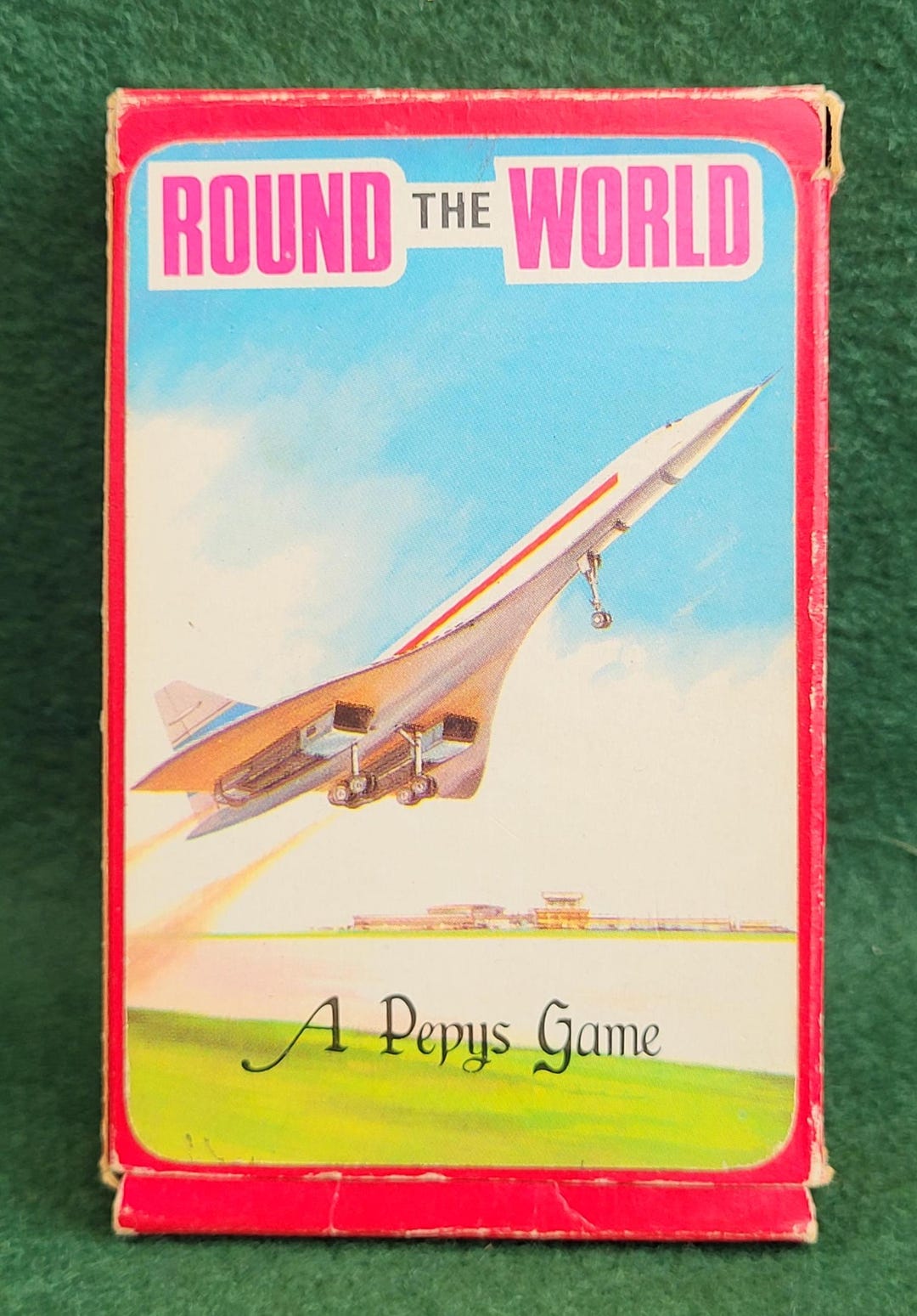 Vintage Card Game. Vintage Pepys Game Round the World Card Game 1950's ...