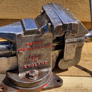 Vintage Record No. 75 Vice. Vintage Record No. 75 All Steel Swivel Vice ...