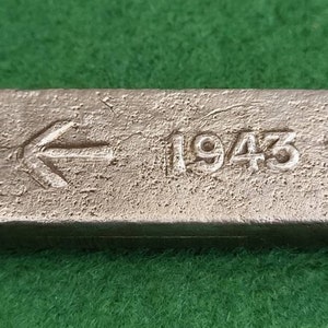 WWII British Military Spanner - BSW and BSF, With Broad Arrow Mark 1943 ...