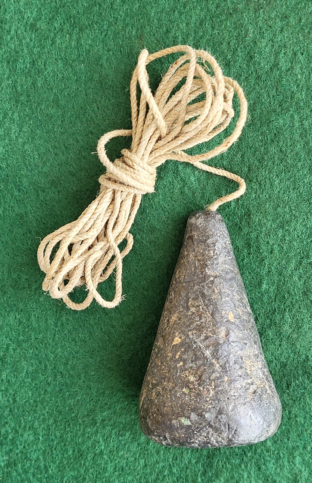 Large Antique Lead Plumb Bob Antique Large Lead Plumb Bob Etsy