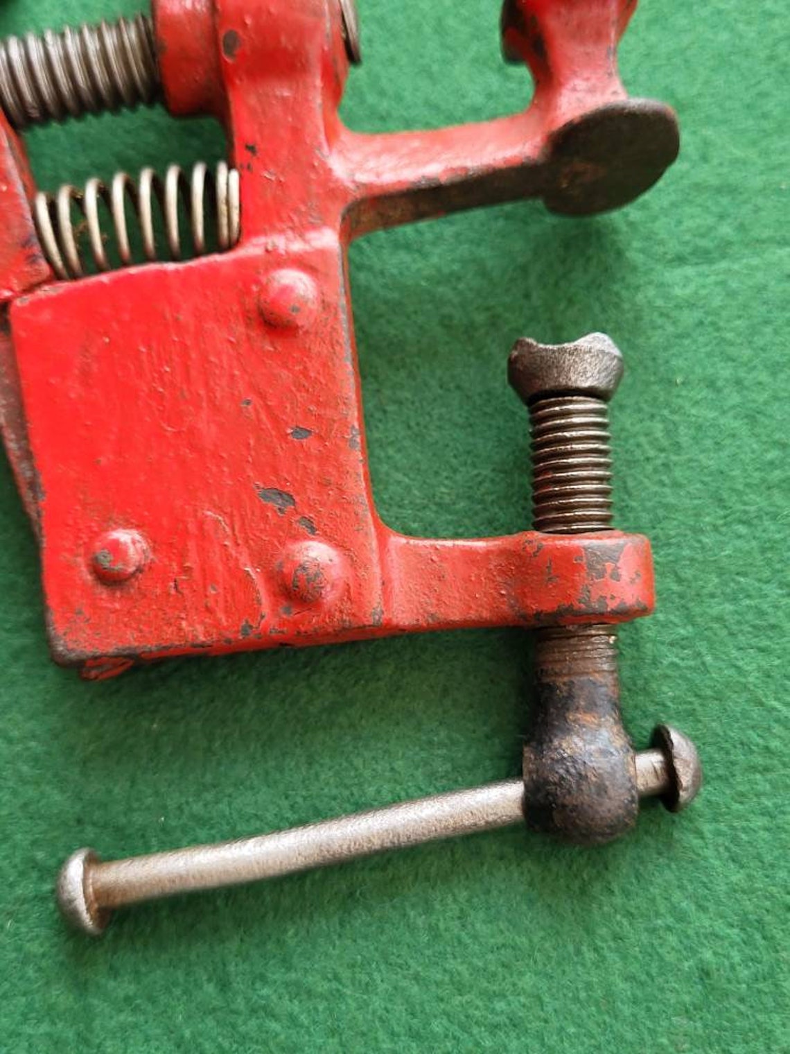 Nice Antique Mountable Hand Vice. Nice Antique Small Vice for - Etsy