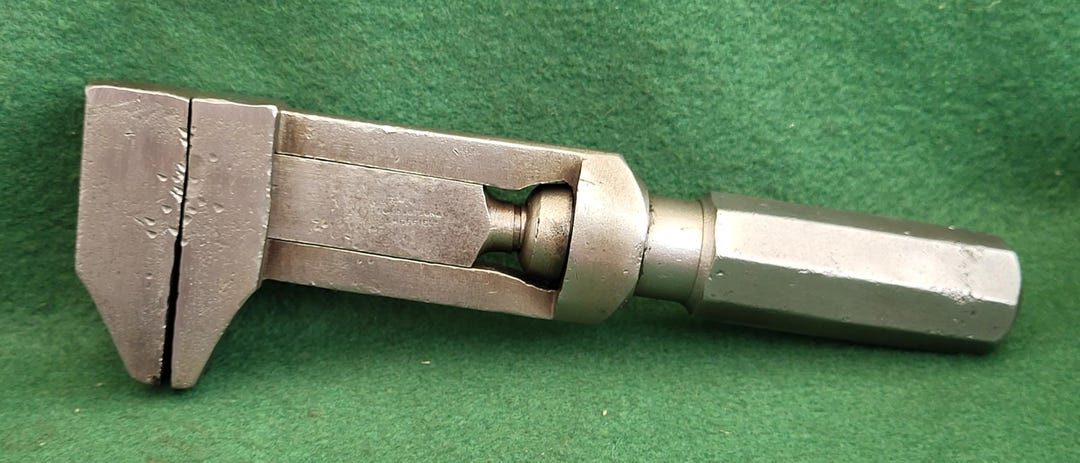 Antique Adjustable Wrench. Antique Ibbotson's, Sheffield, 8 Inch Double ...