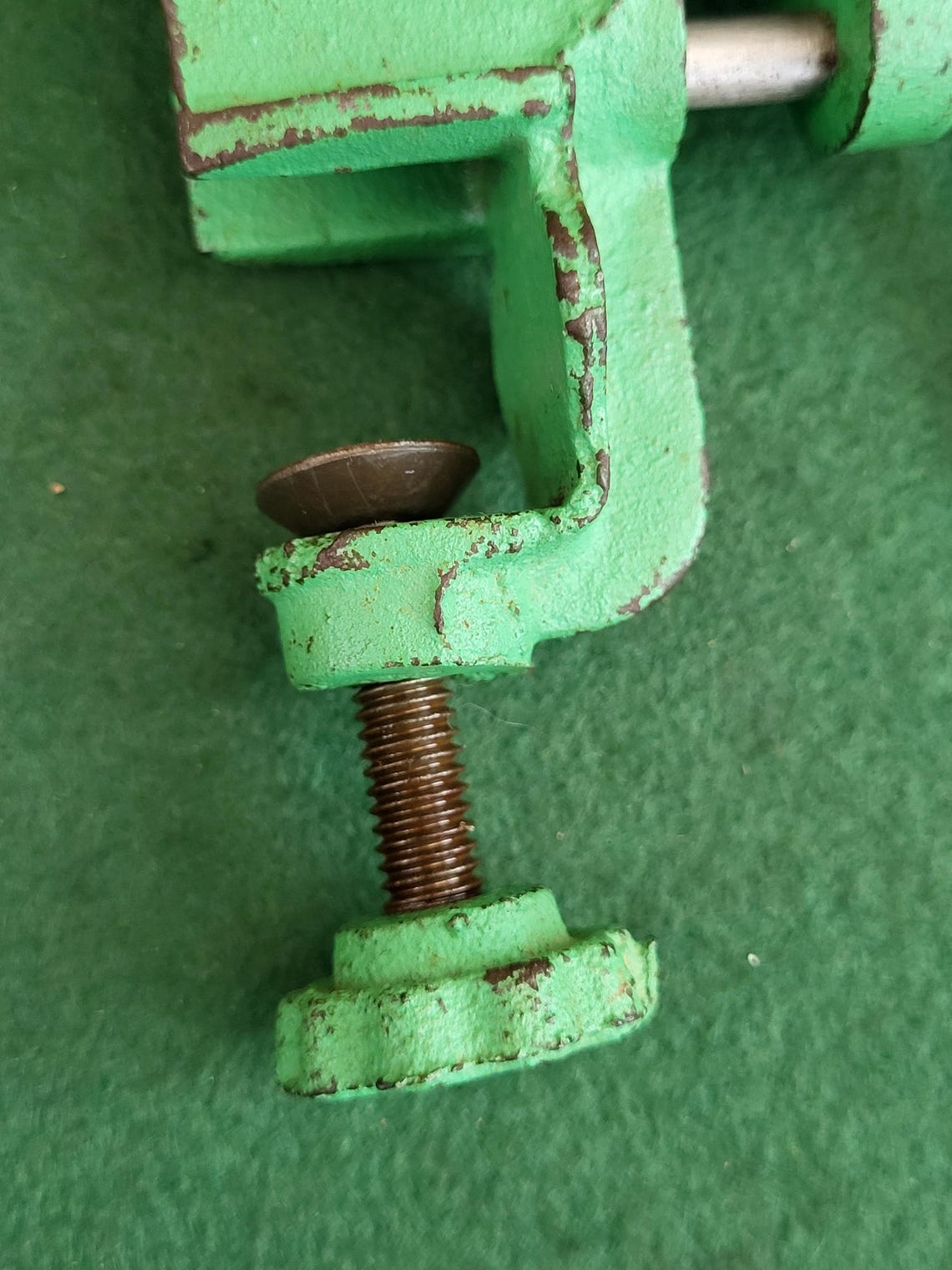 Vintage Unusual Hobby Bench Vice. Small Strong Bench Vice, Jewellery ...