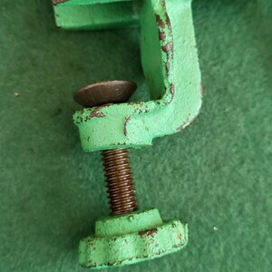 Vintage Unusual Hobby Bench Vice. Small Strong Bench Vice, Jewellery ...