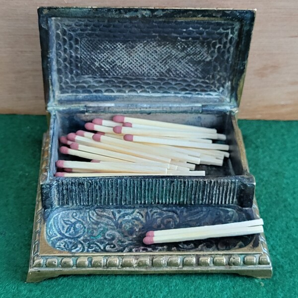 Brass Match Safe - Etsy