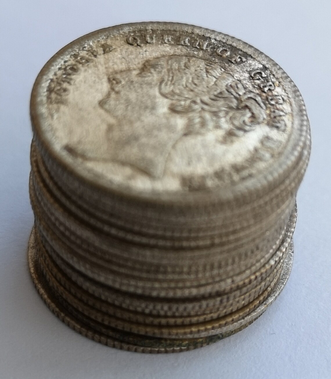 Queen Victoria Gaming Tokens. Victorian Gaming Tokens. - Etsy UK