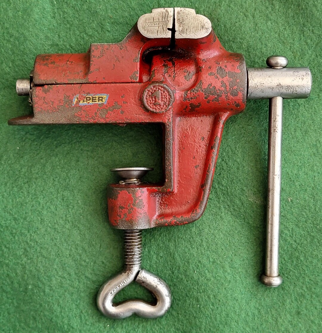 Vintage Small Hobbies Vice. Nice Clean Vintage Small Red 2 Inch Vice ...