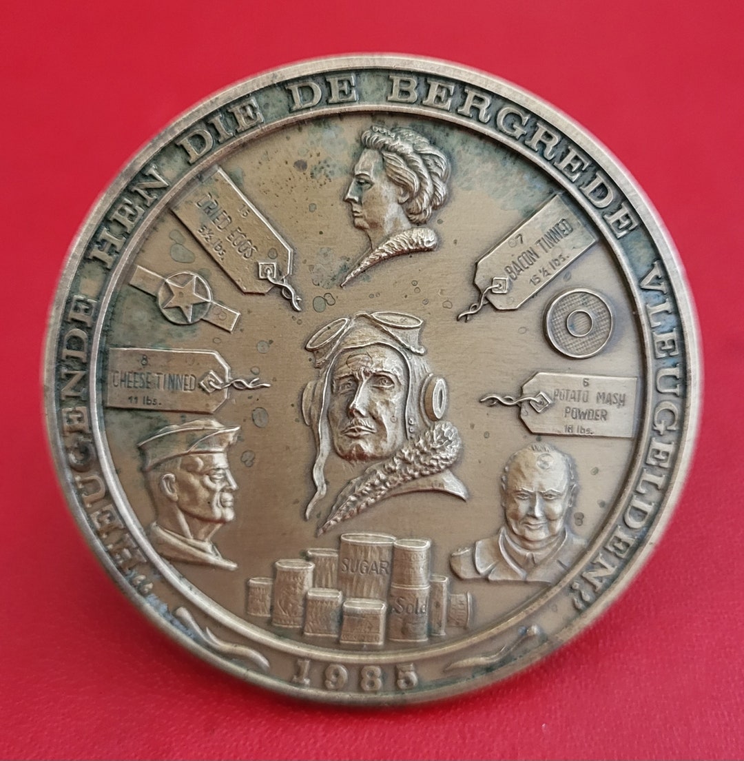 1985 Operation Manna Medal. Commemorative Medal - the 40th Anniversary ...