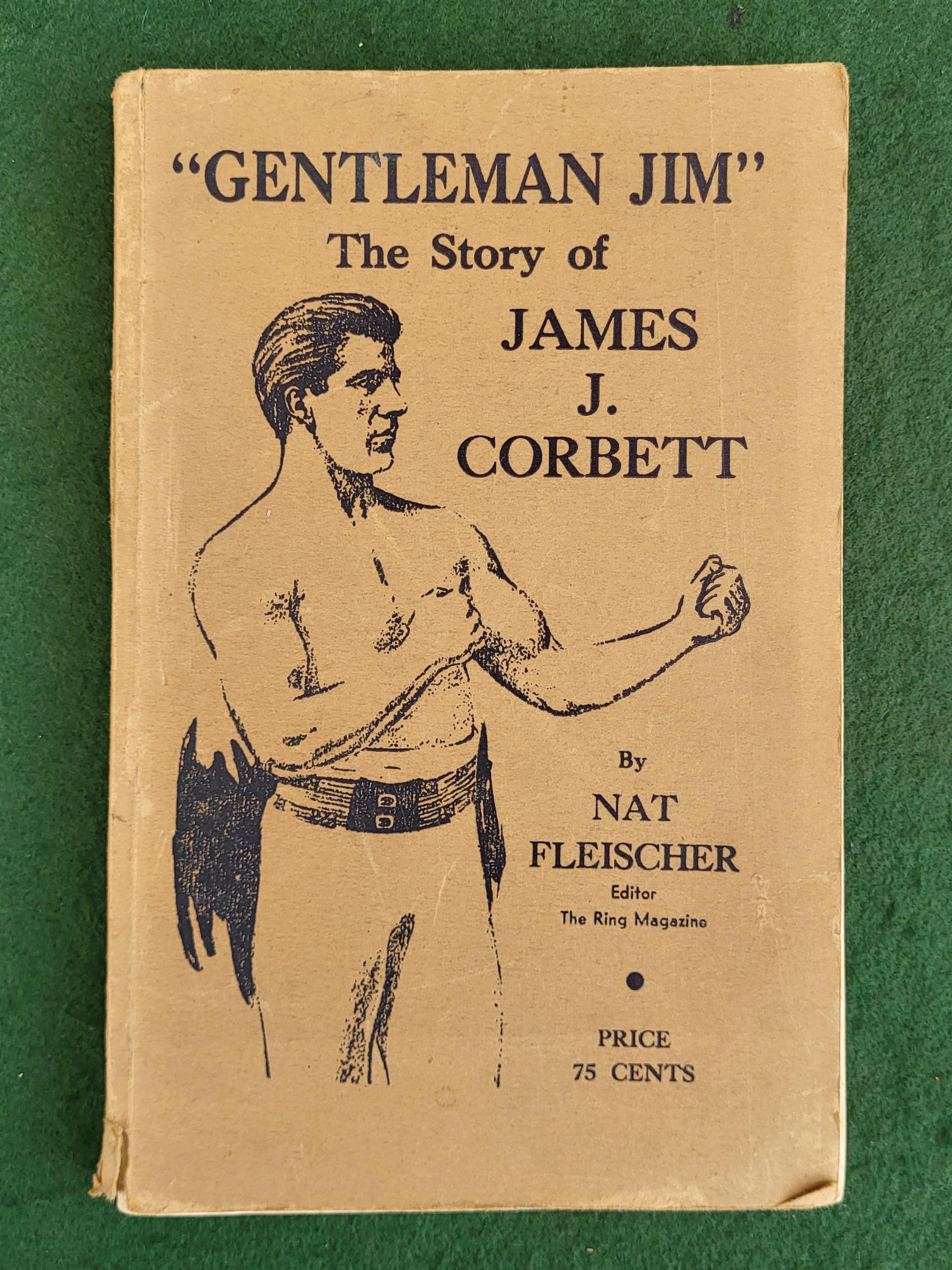 Vintage Boxing Book 1942. "gentleman Jim" the Story of James J. Corbett ...