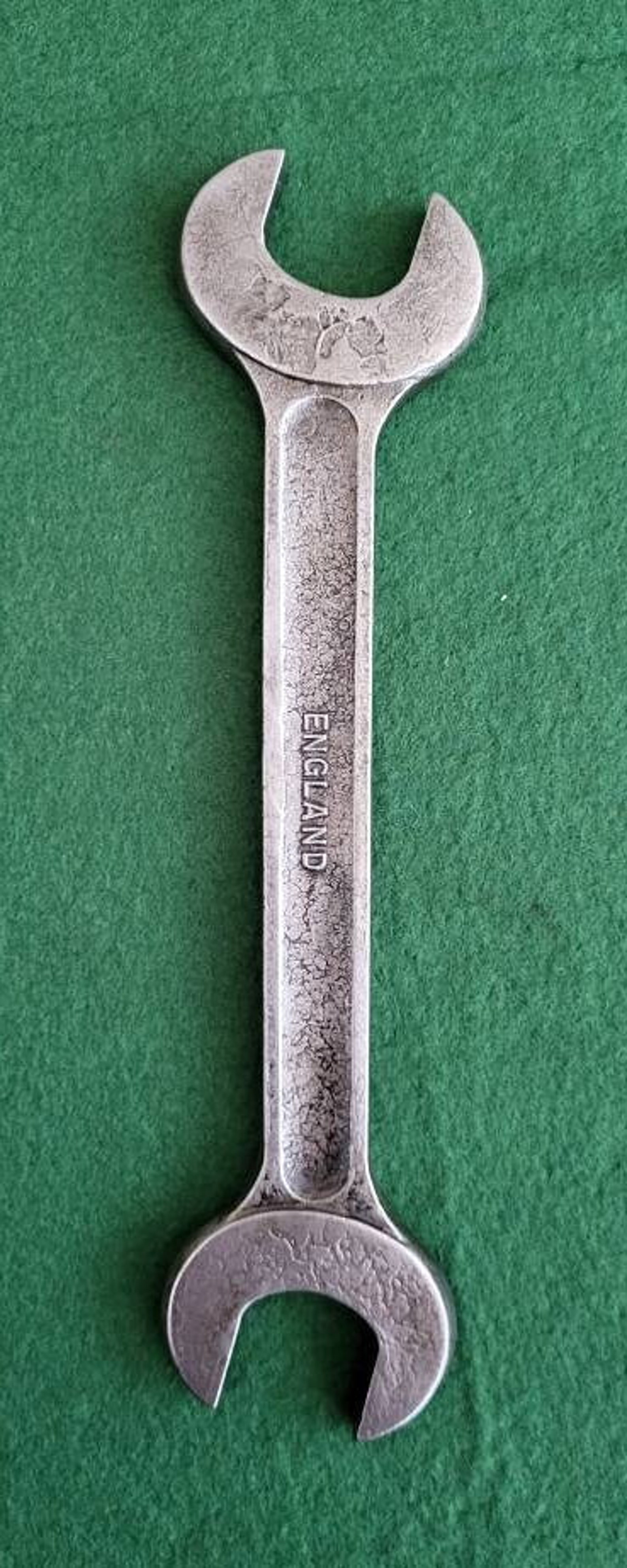 Vintage Lister Spanner - Vintage Lister 5/8 W and 9/16 W Open End ...