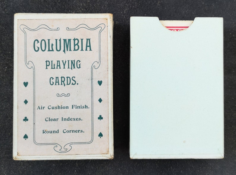 Antique Playing Cards - Columbia by the National Card Co Indianapolis ...