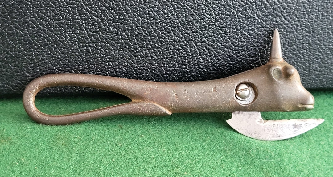 Antique Can Opener. Victorian Era "first Prize" Bull Style Can Opener ...