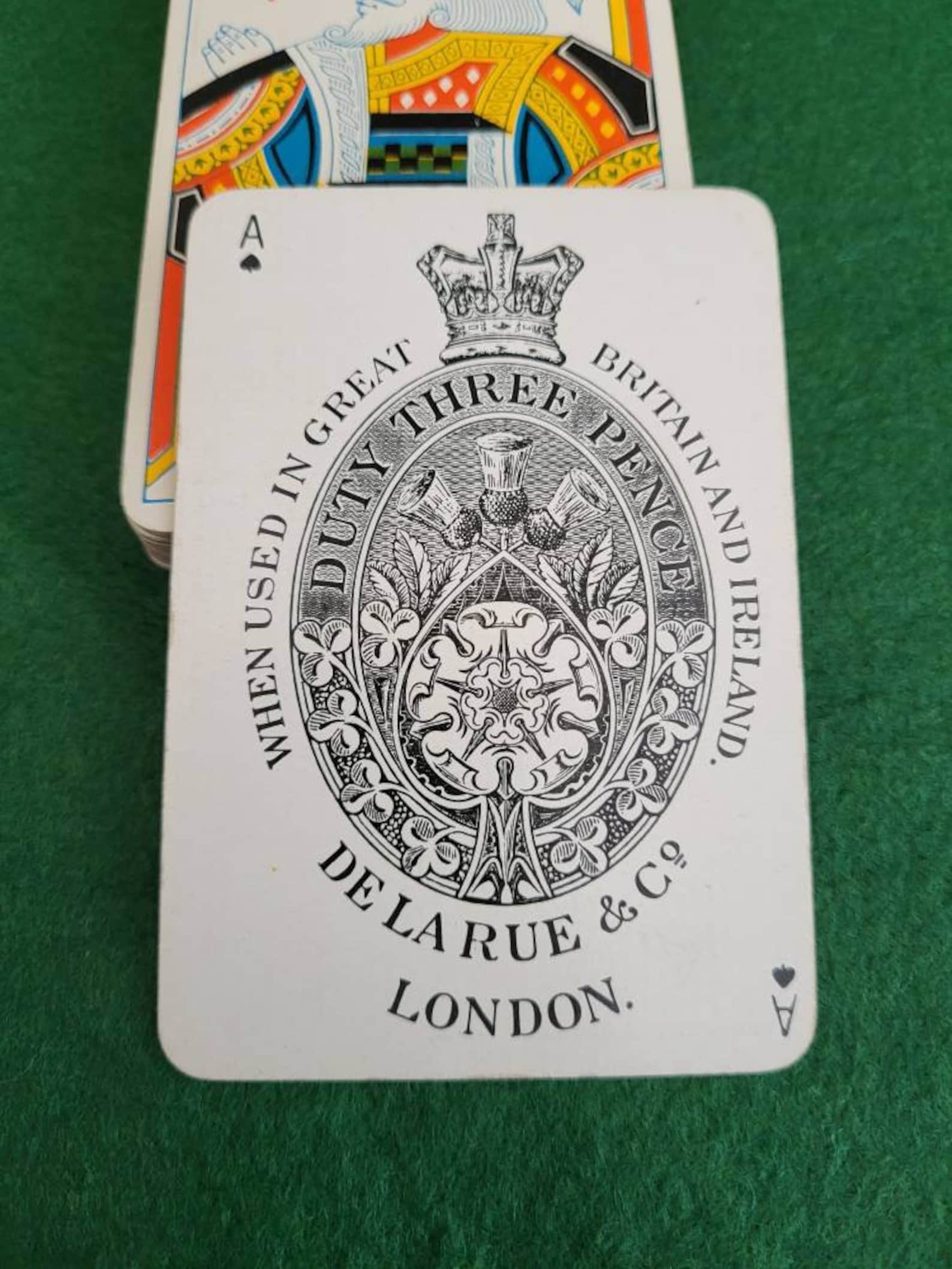 Rare Antique Piquet Card Game by De La Rue for Frank Smythson - Etsy