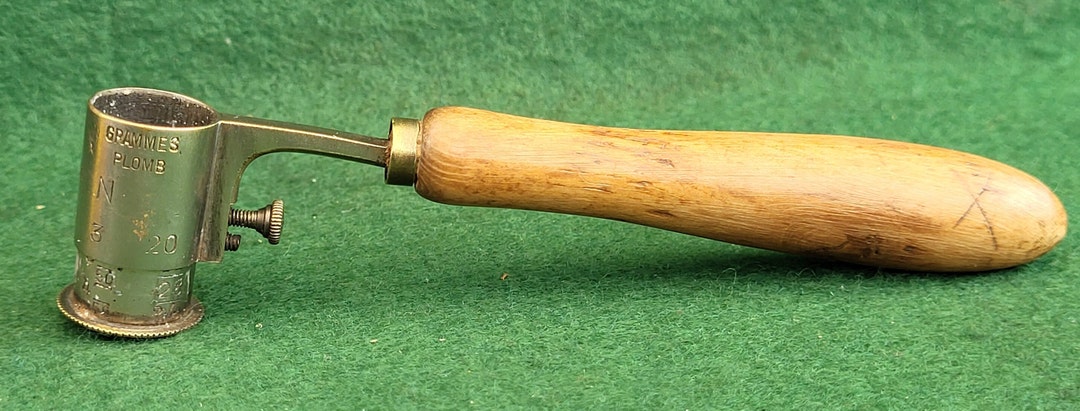 Antique French Shot and Powder Measure. Antique Shot Measure. Antique ...