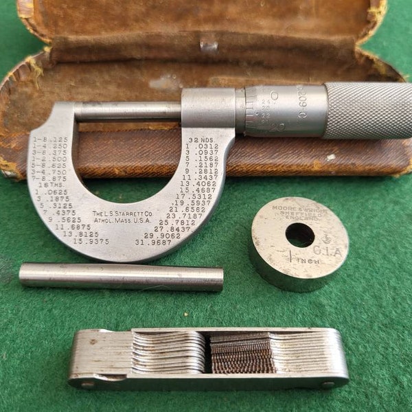 Old Starrett Tools - Etsy