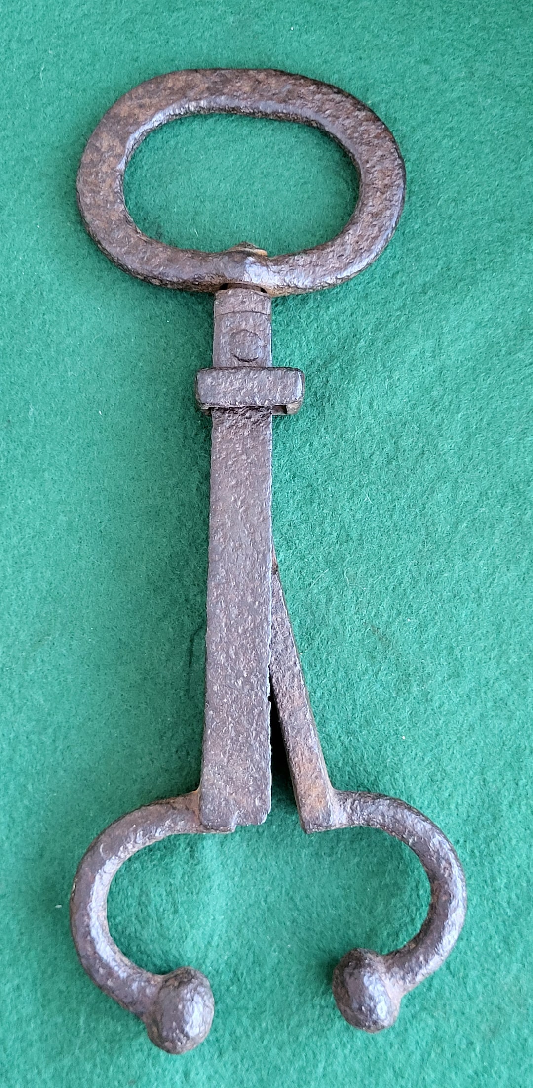 Antique Bull Nose Pliers for Leading A Bull. Antique Farming Cattle ...