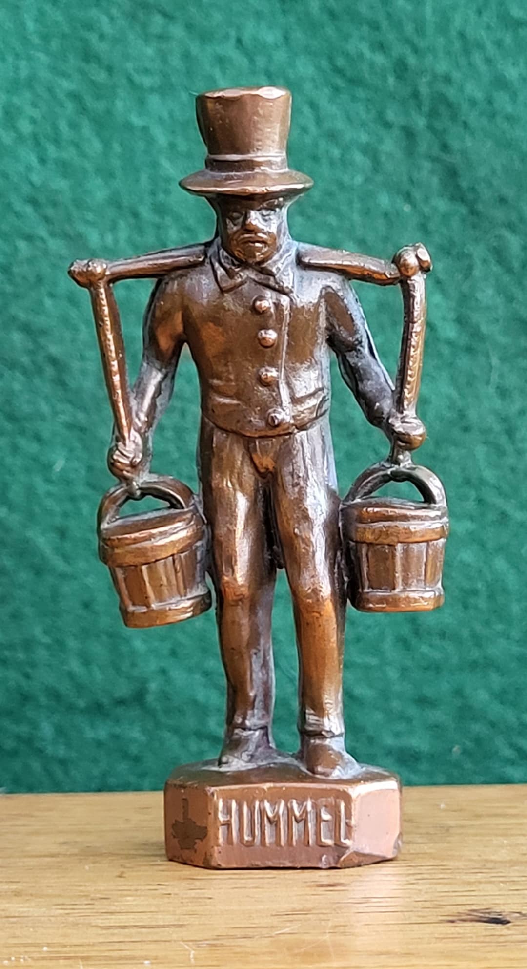 Vintage Mors Hummel Water Carrier Bronze Statue. Hamburg - Etsy