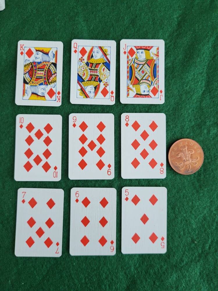 Antique Miniature Playing Cards - Goodall's Miniature Patience Boxed ...
