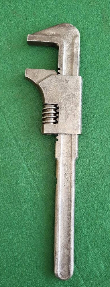 Vintage WW II 1943 Jenbro - British Made Adjustable Spanner. Vintage ...