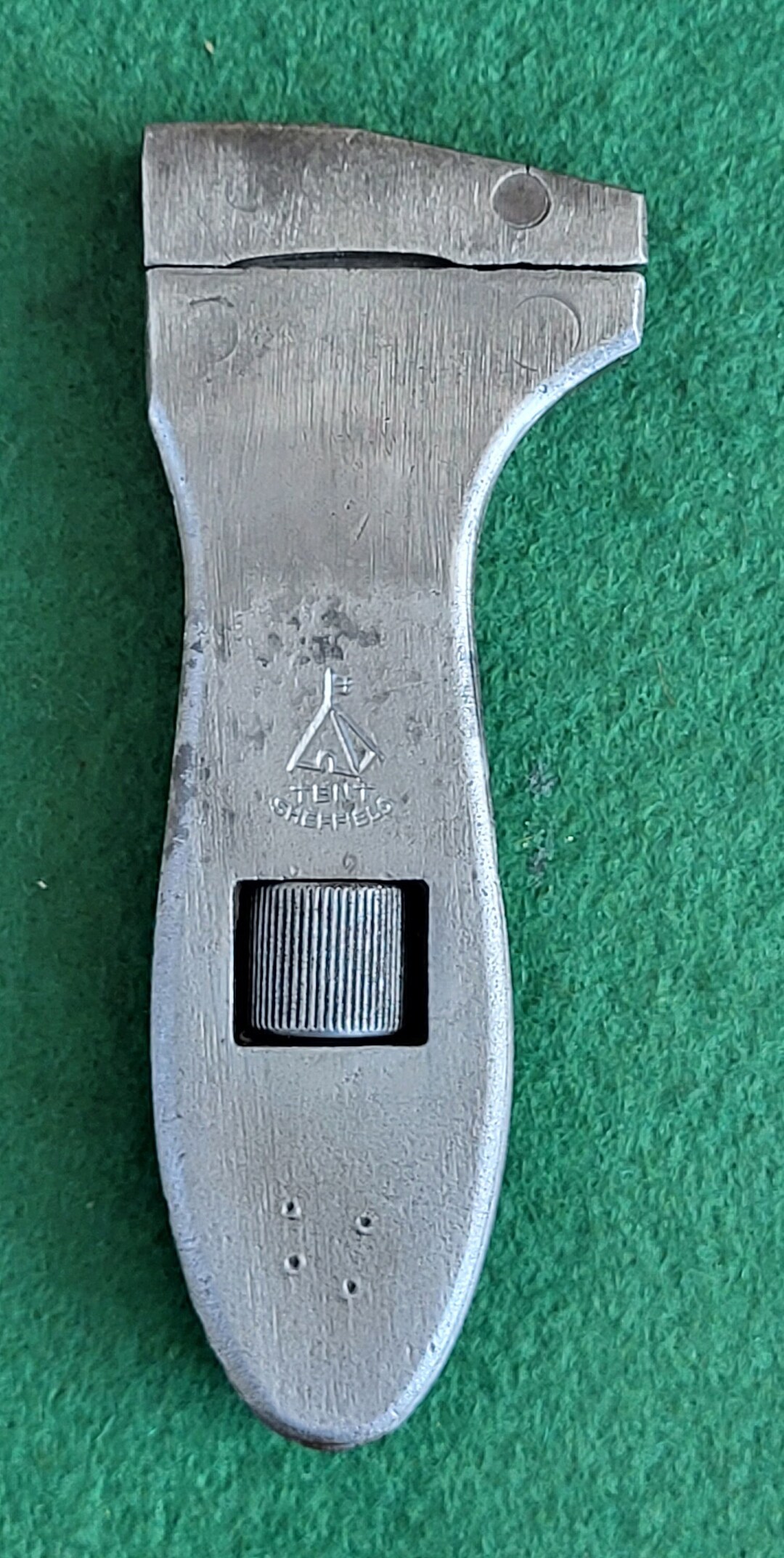 WWII Era Richards, Sheffield 4 Inch Adjustable Spanner. Richards Bros ...