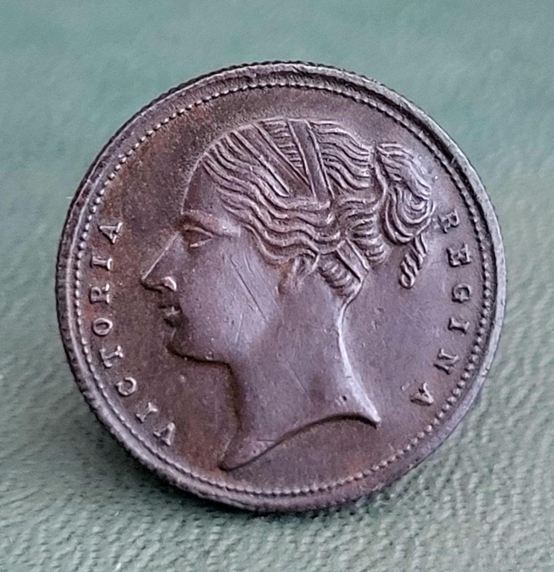 Queen Victoria Playing Cards Gambling Token. Antique Victoria Regina to ...