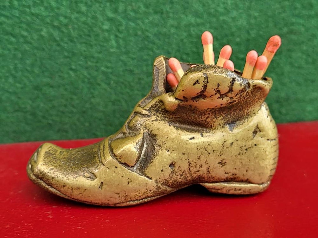 Vintage Brass Boot Matchstriker. Vintage Boot Matchstrike. Vintage ...