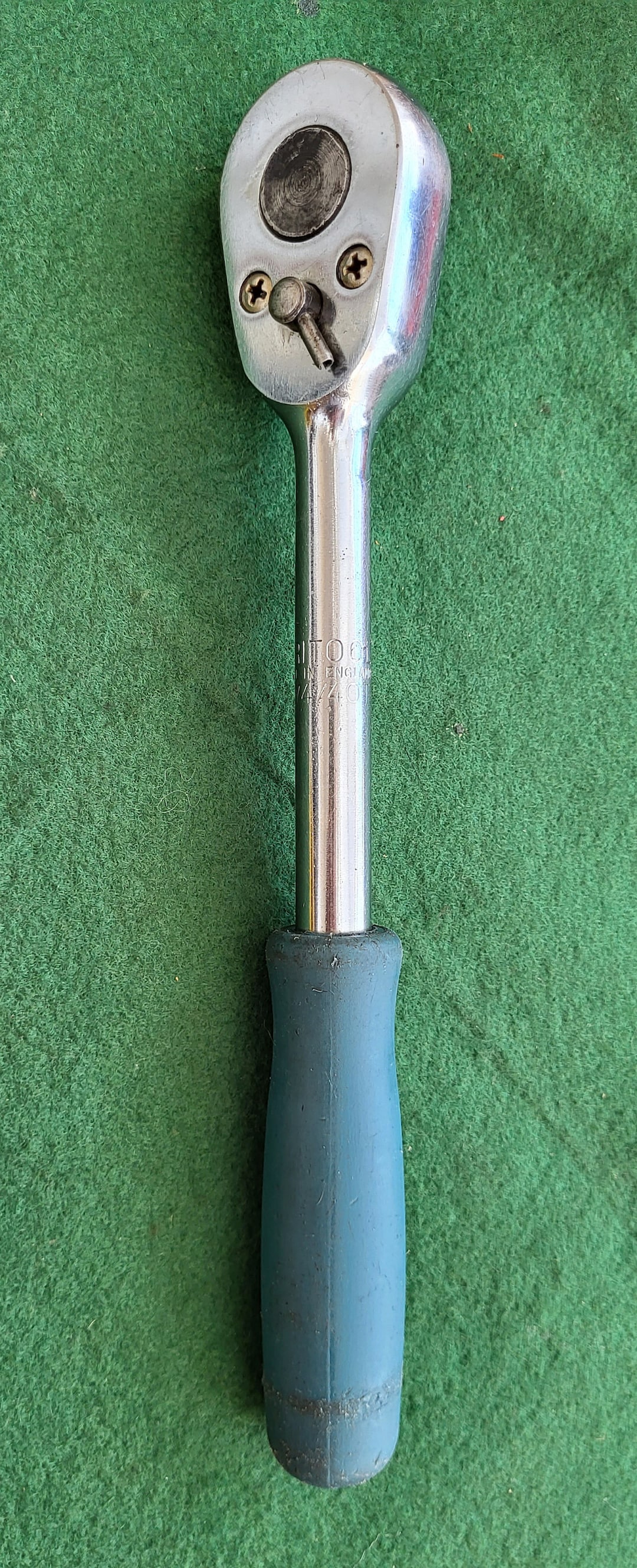 Clean Vintage (1970's) Britool E74/40T 1/2 Inch Ratchet. Vintage ...