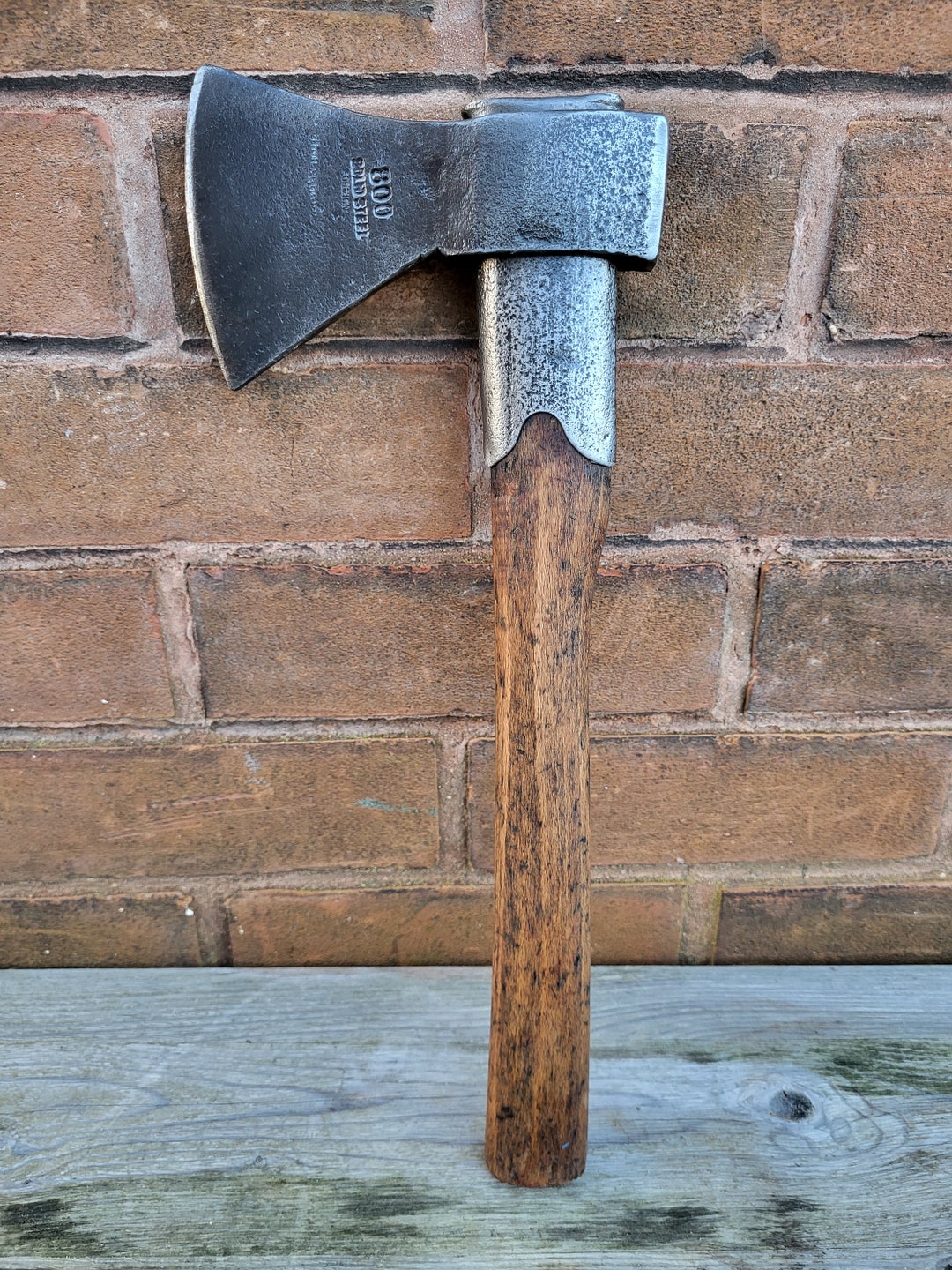 Vintage Hand Axe - Vintage 800 Solid Steel Rhineland Pattern Hatchet or ...