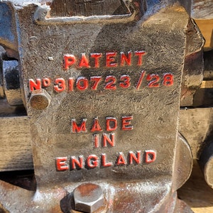 Vintage Record No. 75 Vice. Vintage Record No. 75 All Steel Swivel Vice ...