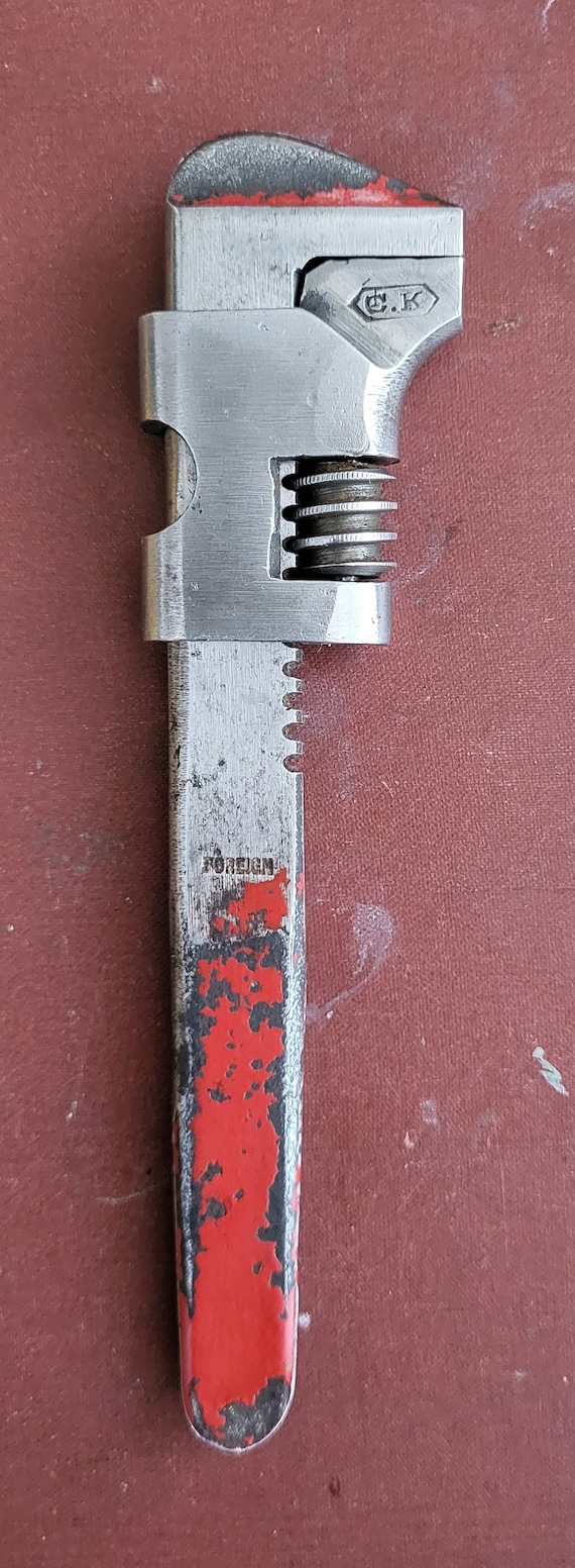 Vintage Bicycle Adjustable Wrench. Vintage C.K. Bicycle 5 5 8 Inch Adjustable Wrench Combined Tyre Lever. Etsy UK