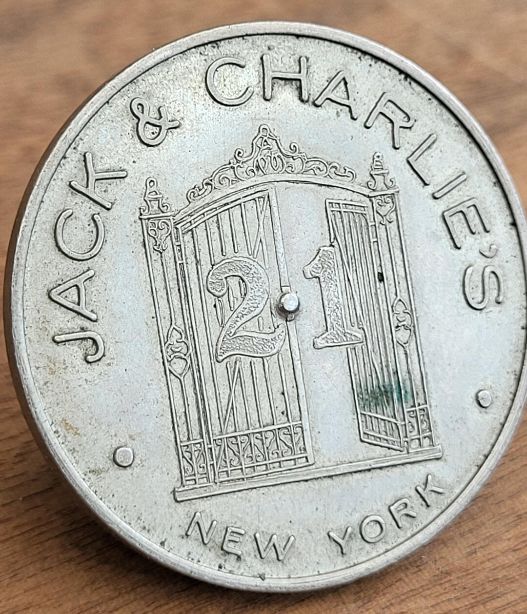 Vintage Jack & Charlie's Spinner Token - Vintage 21 Club New York ...