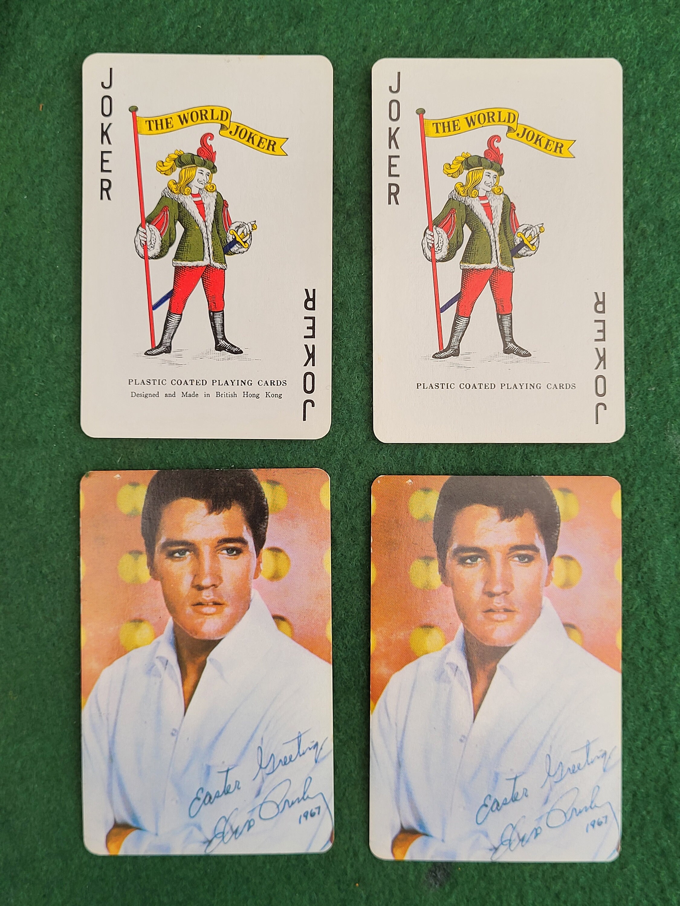 Vintage Elvis Presley Playing Cards. Vintage Elvis Presley "easter ...