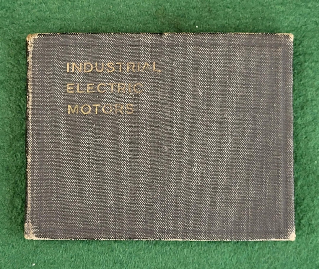 Vintage WW II Era (1945) Industrial Electric Motors - Issued by Higgs ...