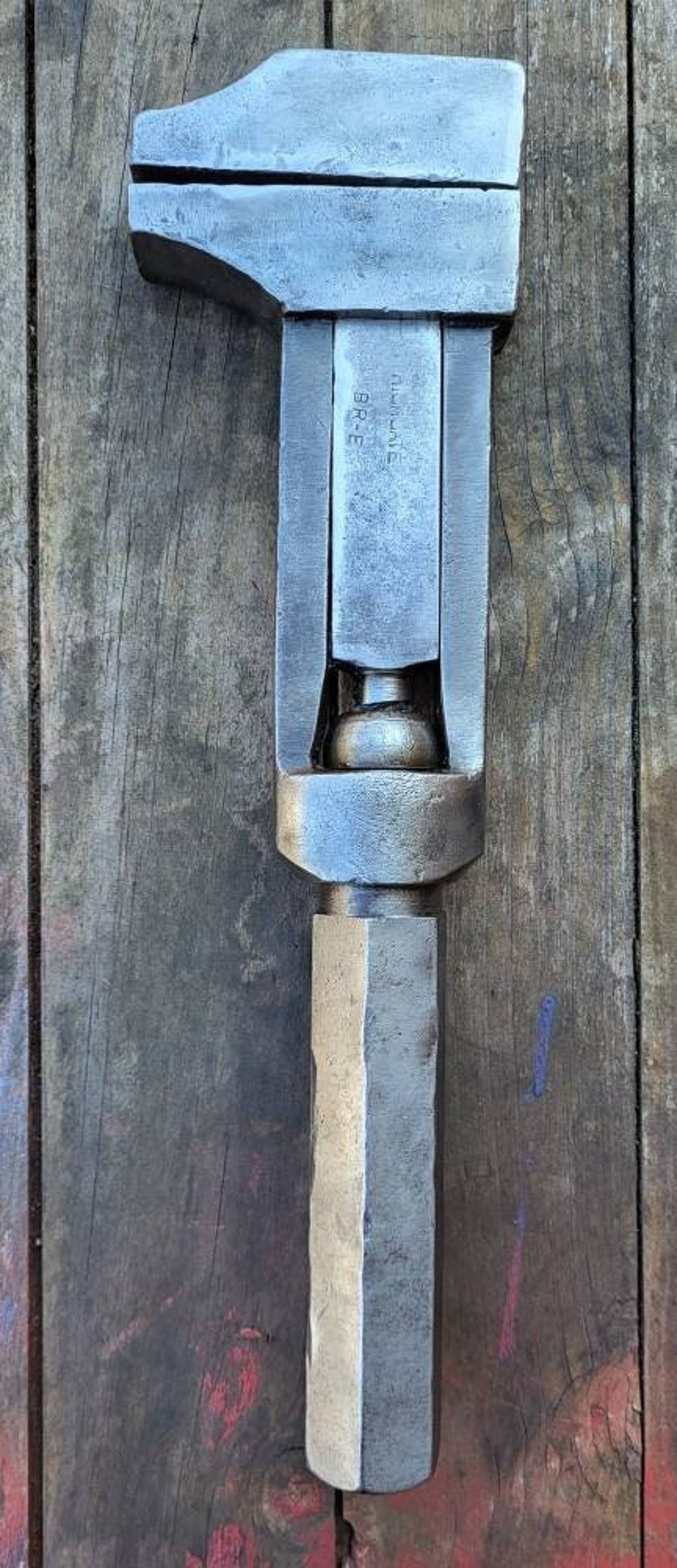 Antique British Railways Double Bar Coach Wrench Adjustable Wrench ...