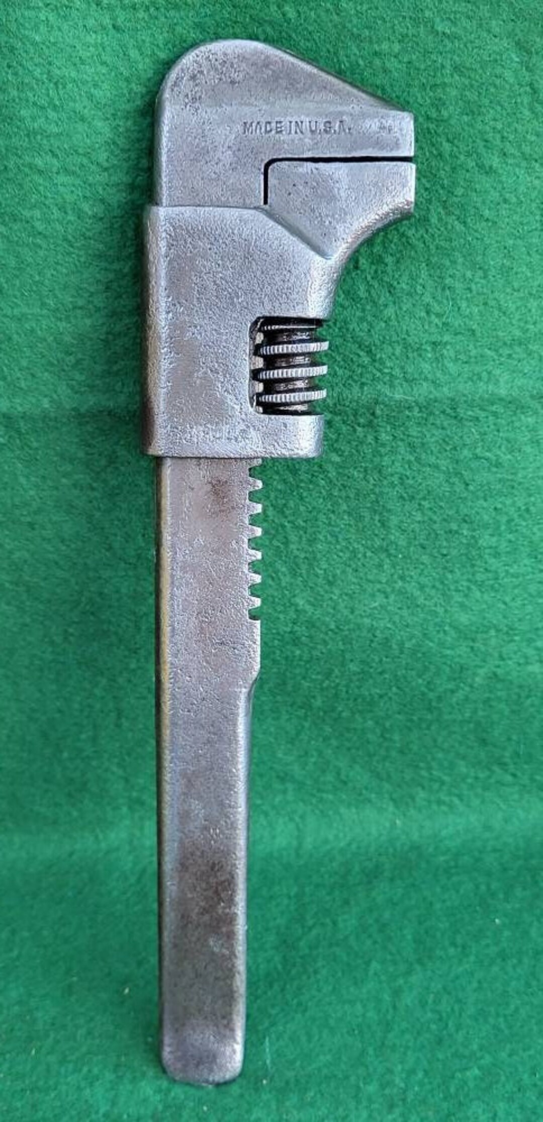Vintage USA Adjustable F Wrench Combined Tyre Lever for Vintage Car ...