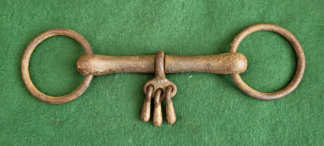 Antique Horse Bit - With Key/toggles. Antique Horse Breaking Bit. - Etsy