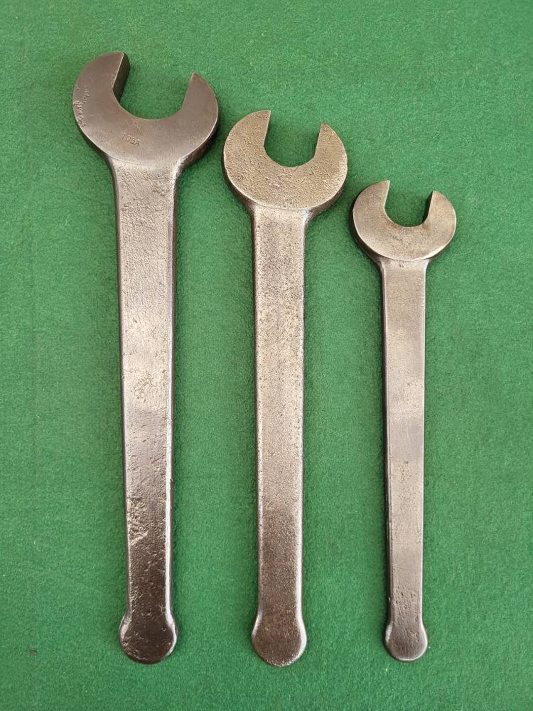Three Vintage TOGA Spanners. Three Large Vintage Heavy Duty TOGA ...