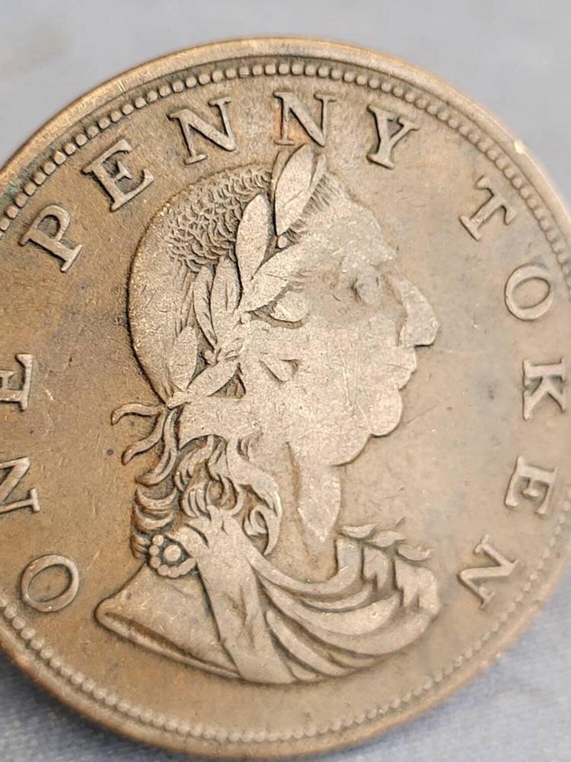 Antique Ireland One Penny Token 1820. Antique Ireland Token. Penny ...