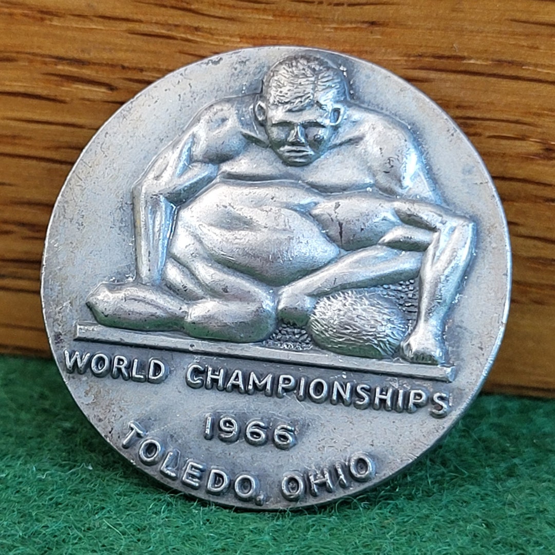 Vintage Badge - Vintage (1966) World Championships (wrestling) 1966 ...