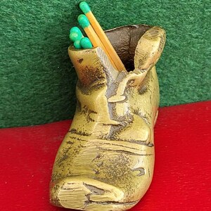 Vintage Brass Boot Matchstriker. Vintage Boot Matchstrike. Vintage ...