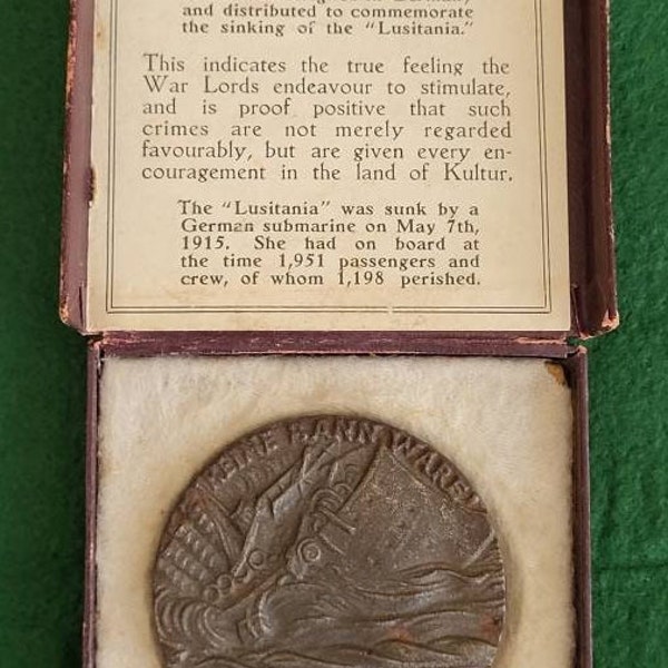 Antique Medal - Etsy