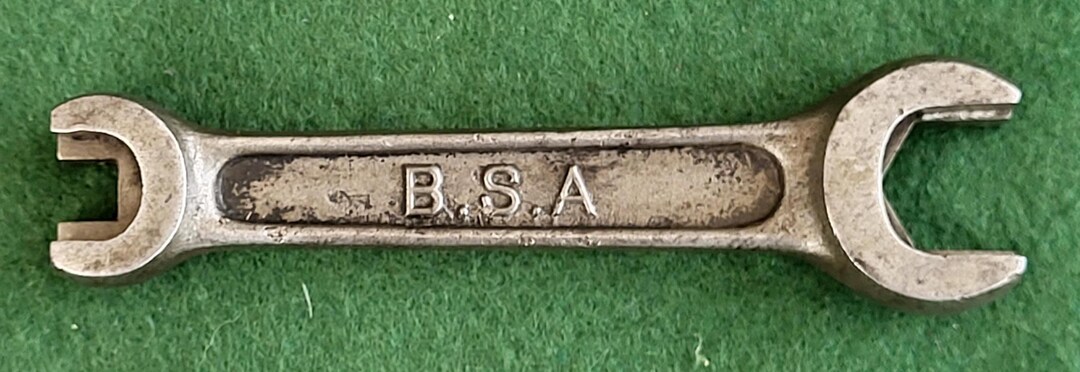 Vintage Original BSA 4 Way Spanner (P) (birmingham Small Arms Co ...