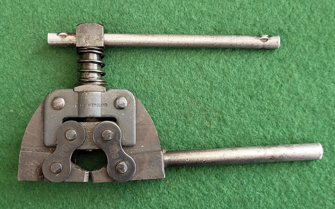 Vintage 10B Motorcycle Chain Link Splitter - Vintage 10B Rivet ...