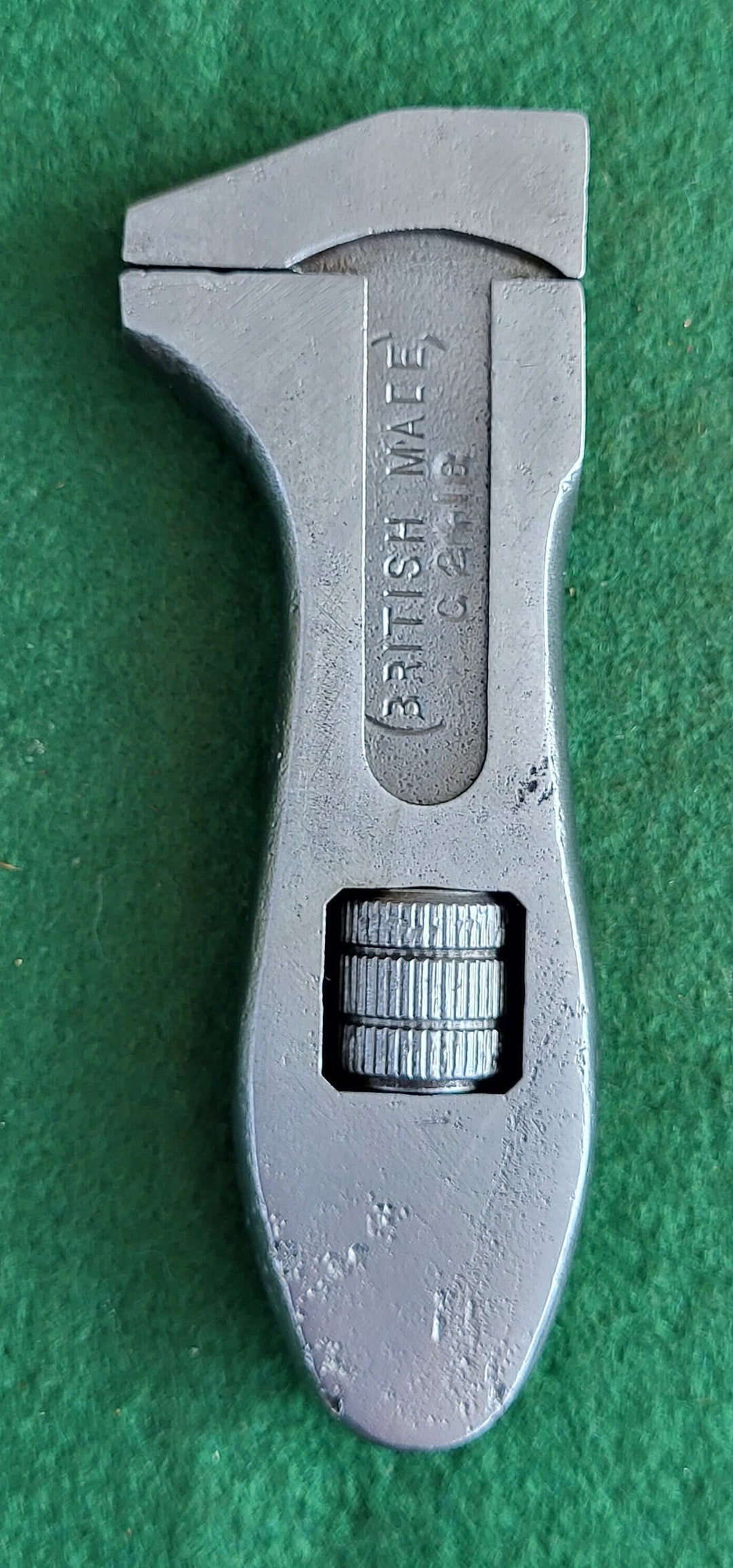 Vintage King Dick Type Adjustable Wrench. Nice Clean Vintage No 1 Size ...