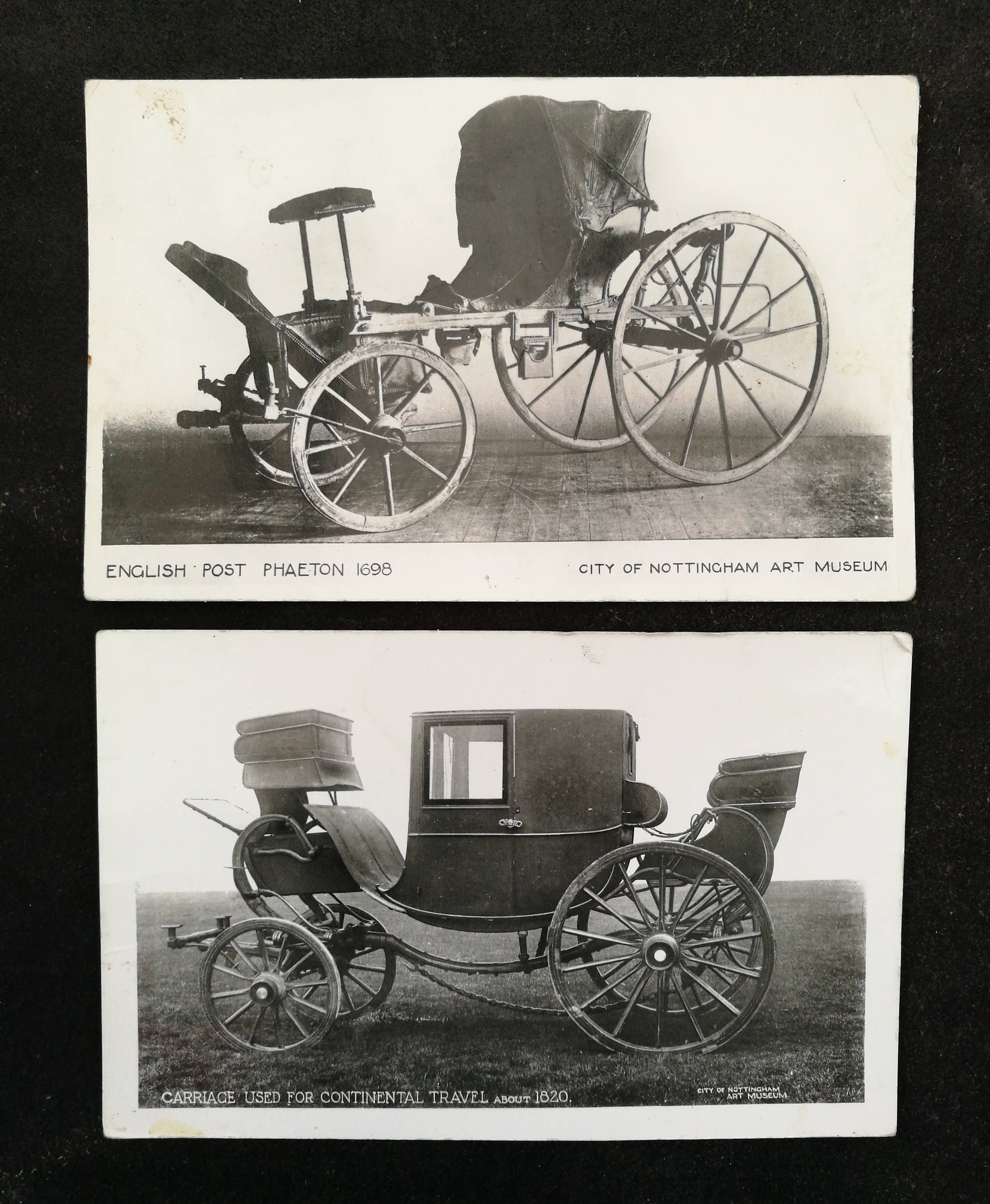 Fotografías de carruajes antiguos. Fotografías de carruajes del Museo ...